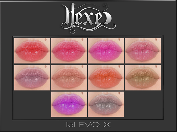 Second Life Marketplace Hexed Werdi Lipstick Evox 2215